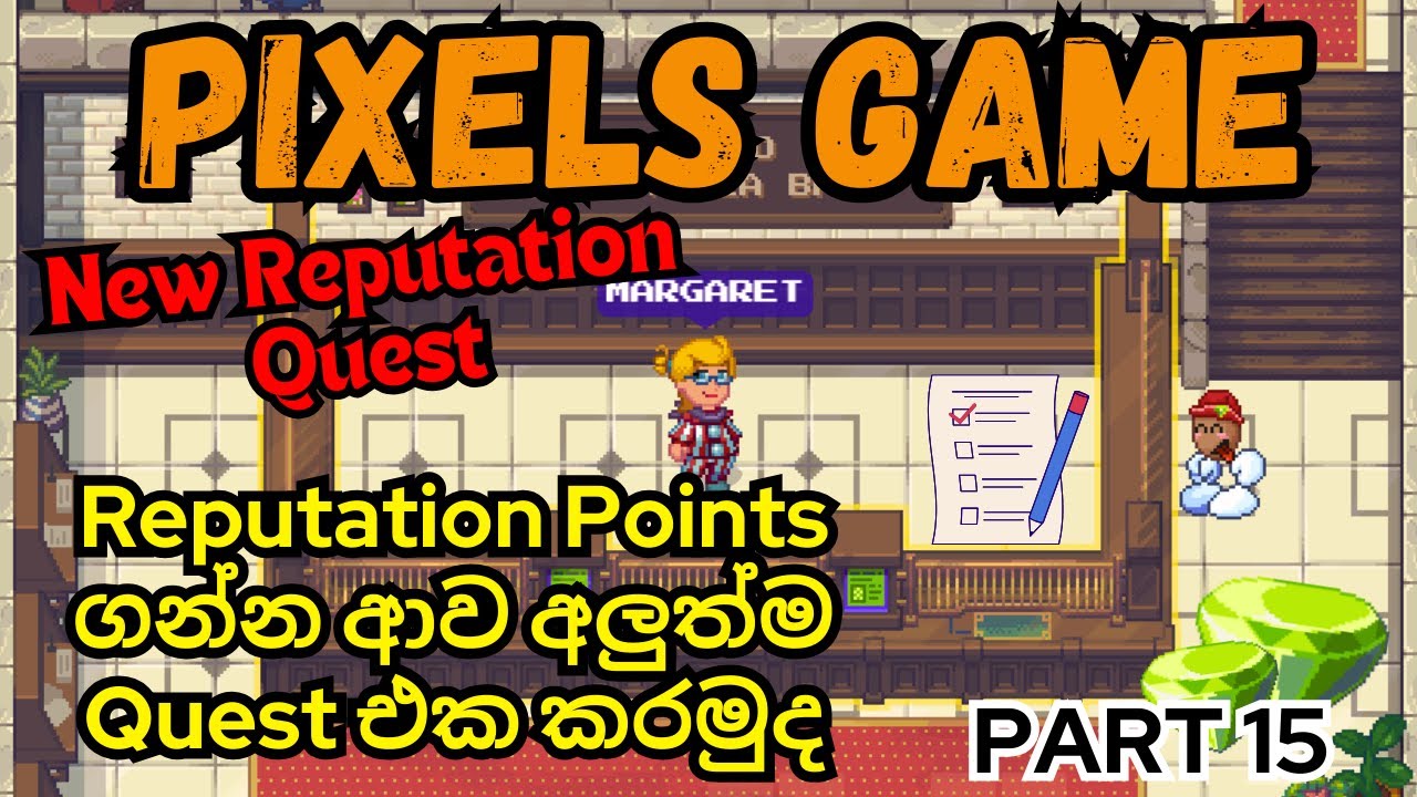 Let's Complete New Reputation Quest In Pixels Game || Part - 15 ...