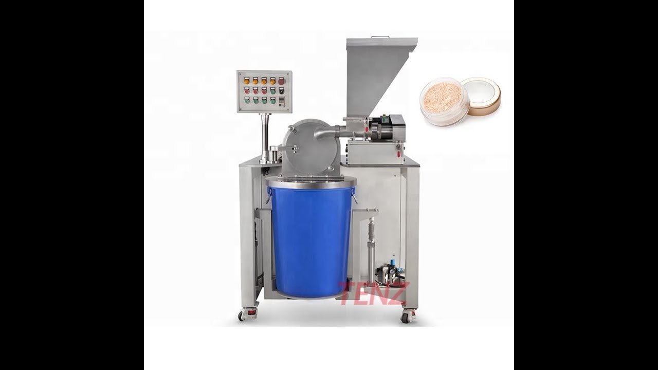 TENZ cosmetic compact disintegrator machine, cosmetic grinder machines ...