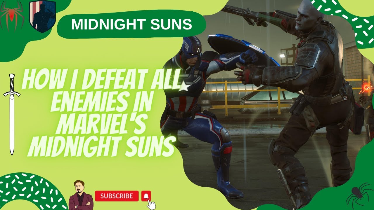 How I Defeat All Enemies In Marvel's Midnight Suns | Ways To Defeat ...