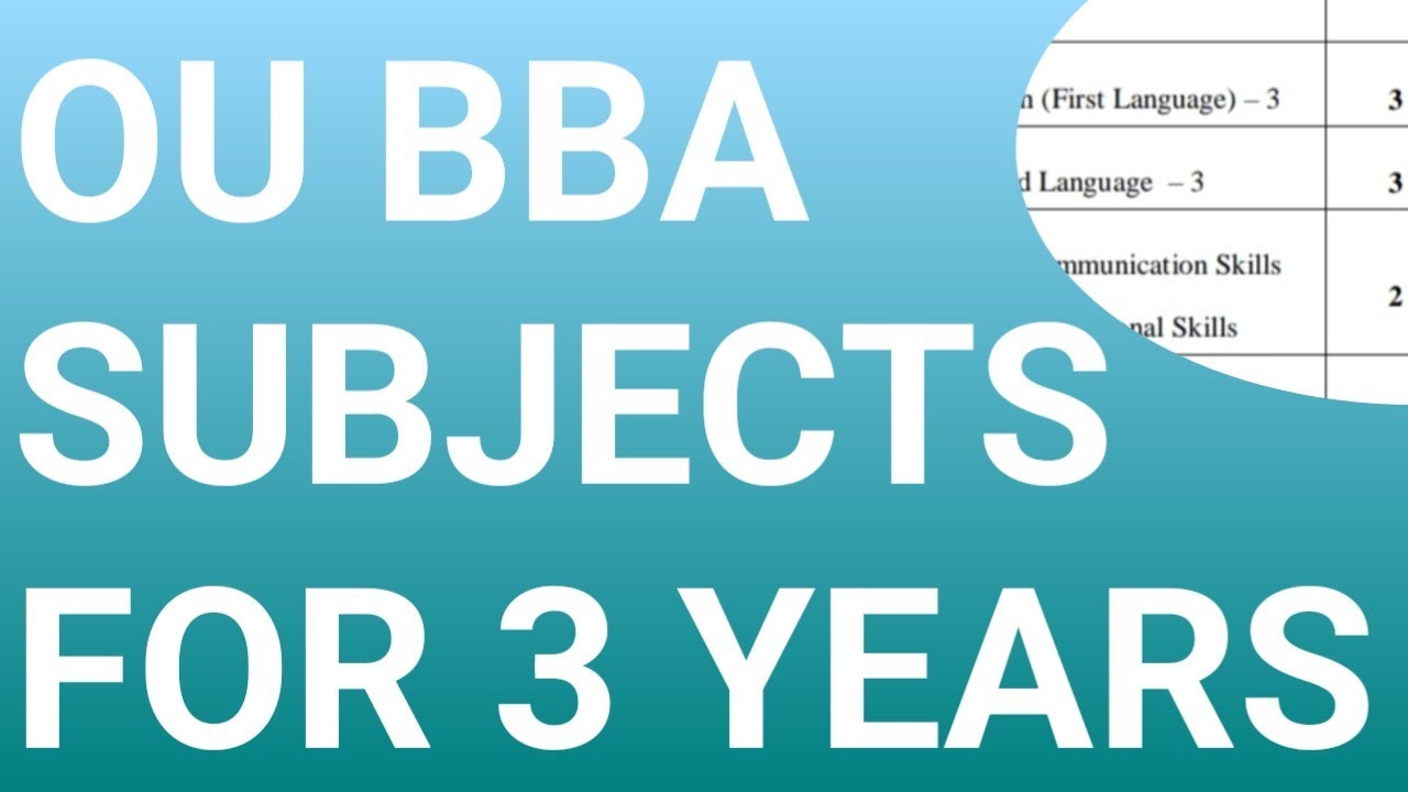 BBA SUBJECTS COMPLETE DETAILS|BBA SUBJECTS IN OU|BBA COMPLETE DETAILS|BBA IN TELUGU|BBA JOBS IN ...