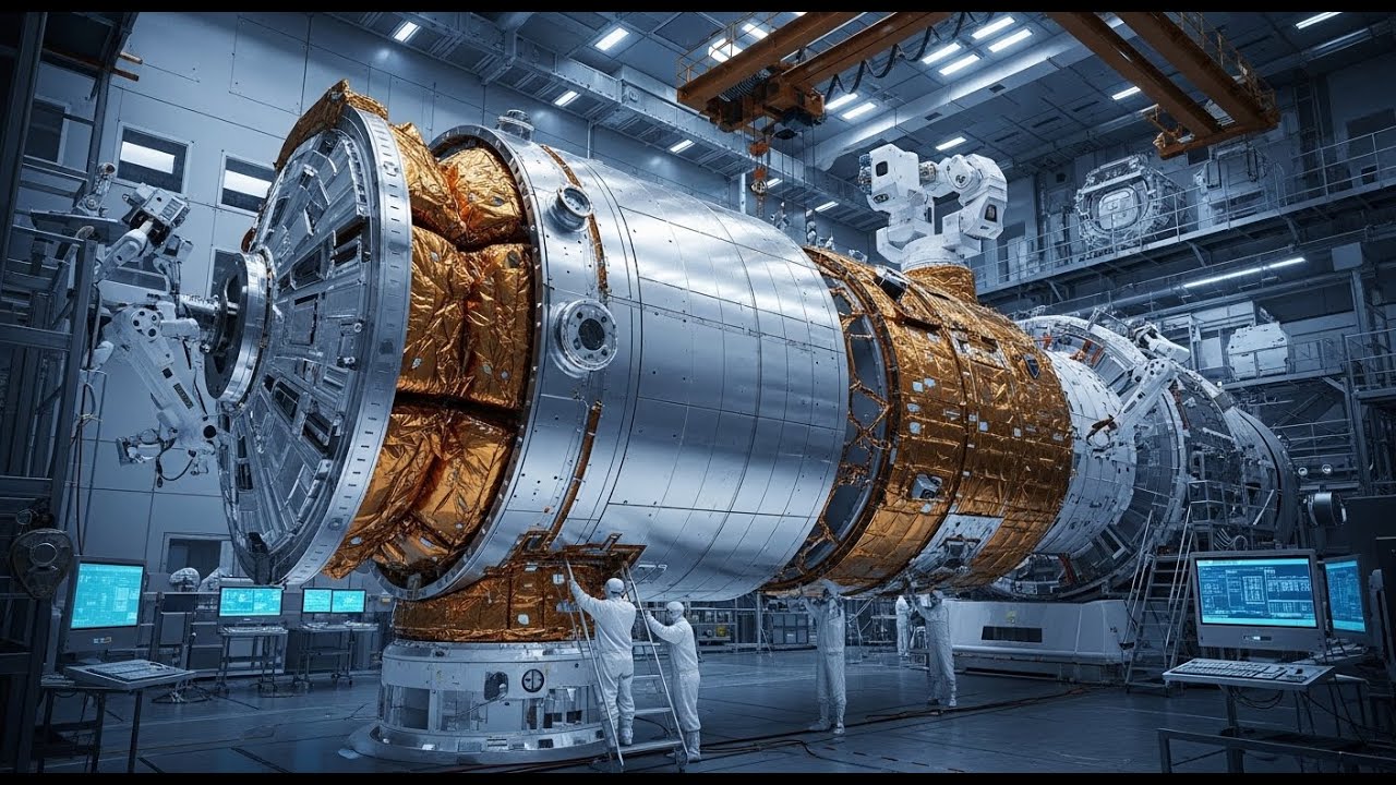 Inside the ISS: How Space Modules Are Made on Earth (Full Process ...