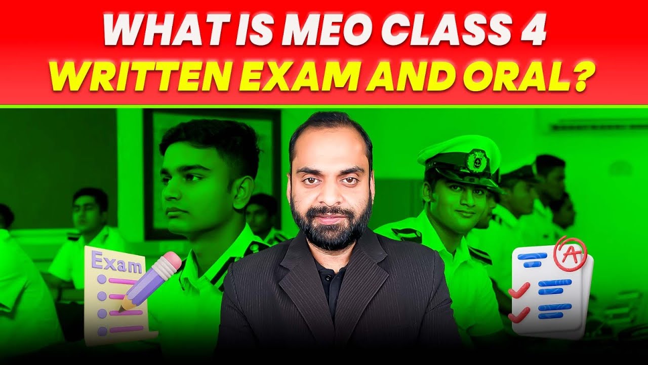 What is MEO Class 4 written exam and Oral? All you need to know - YouTube