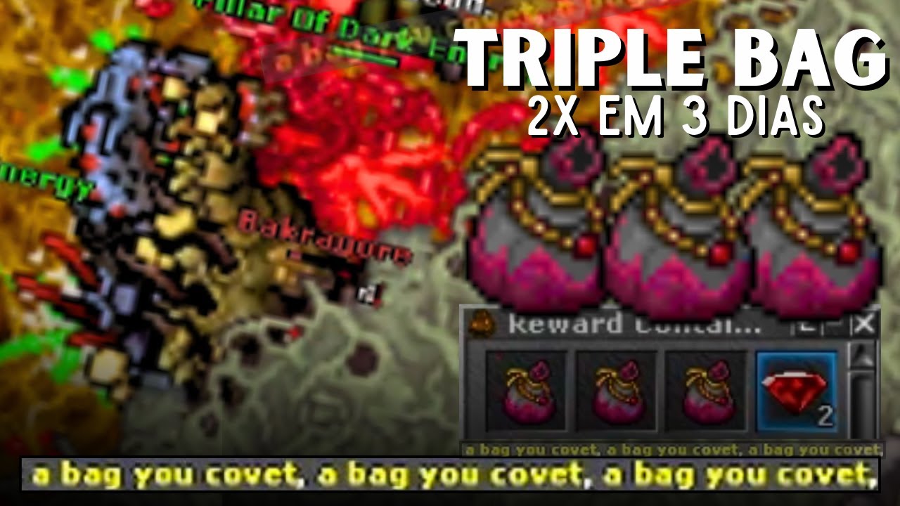 INÉDITO?? PLAYER DROPOU TRIPLE BAG YOU COVET 2X EM 3 DIAS 😱 ...