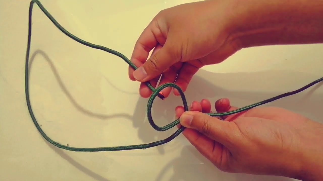 DIY 4 way tie the knot easy - YouTube
