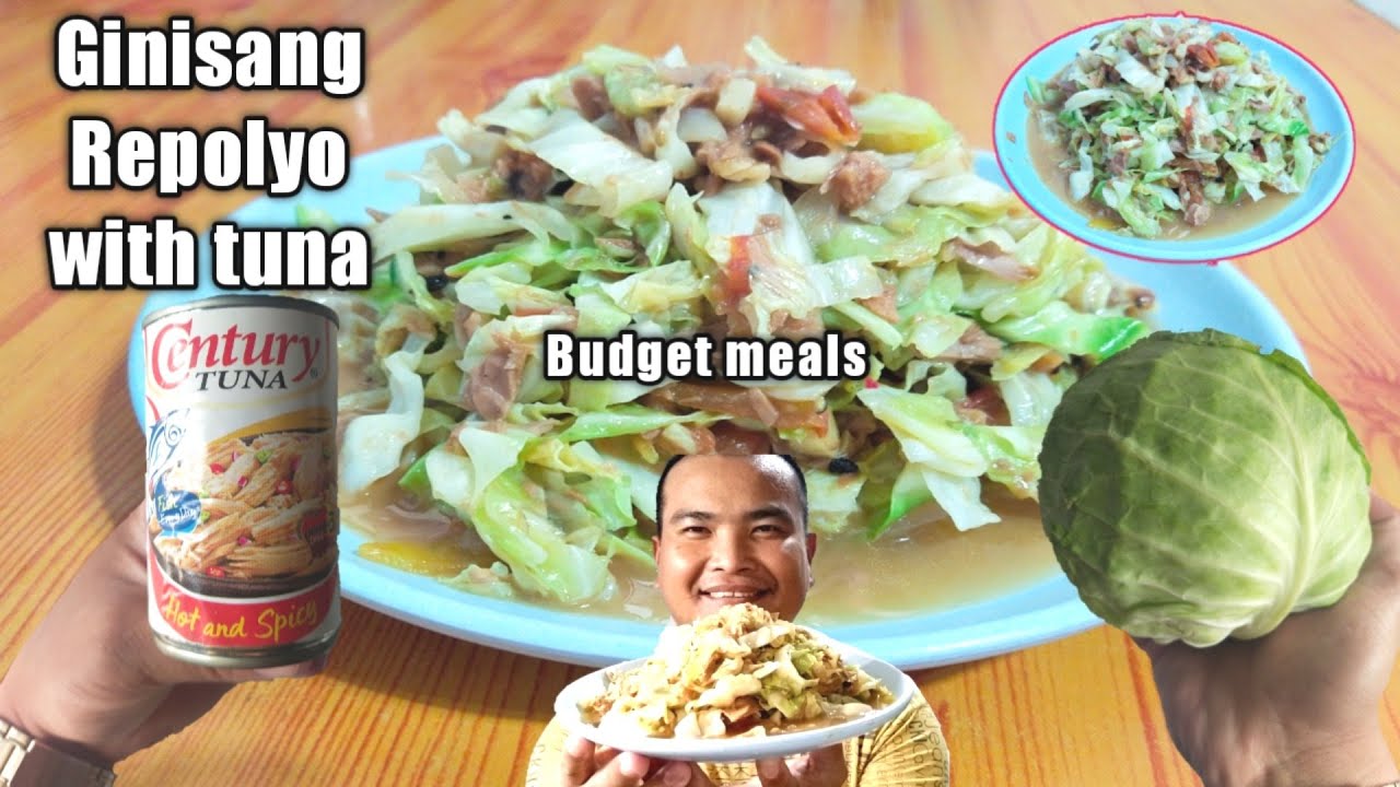 Murang Ulam recipes | Ginisang Repolyo with tuna | Budget meals. - YouTube