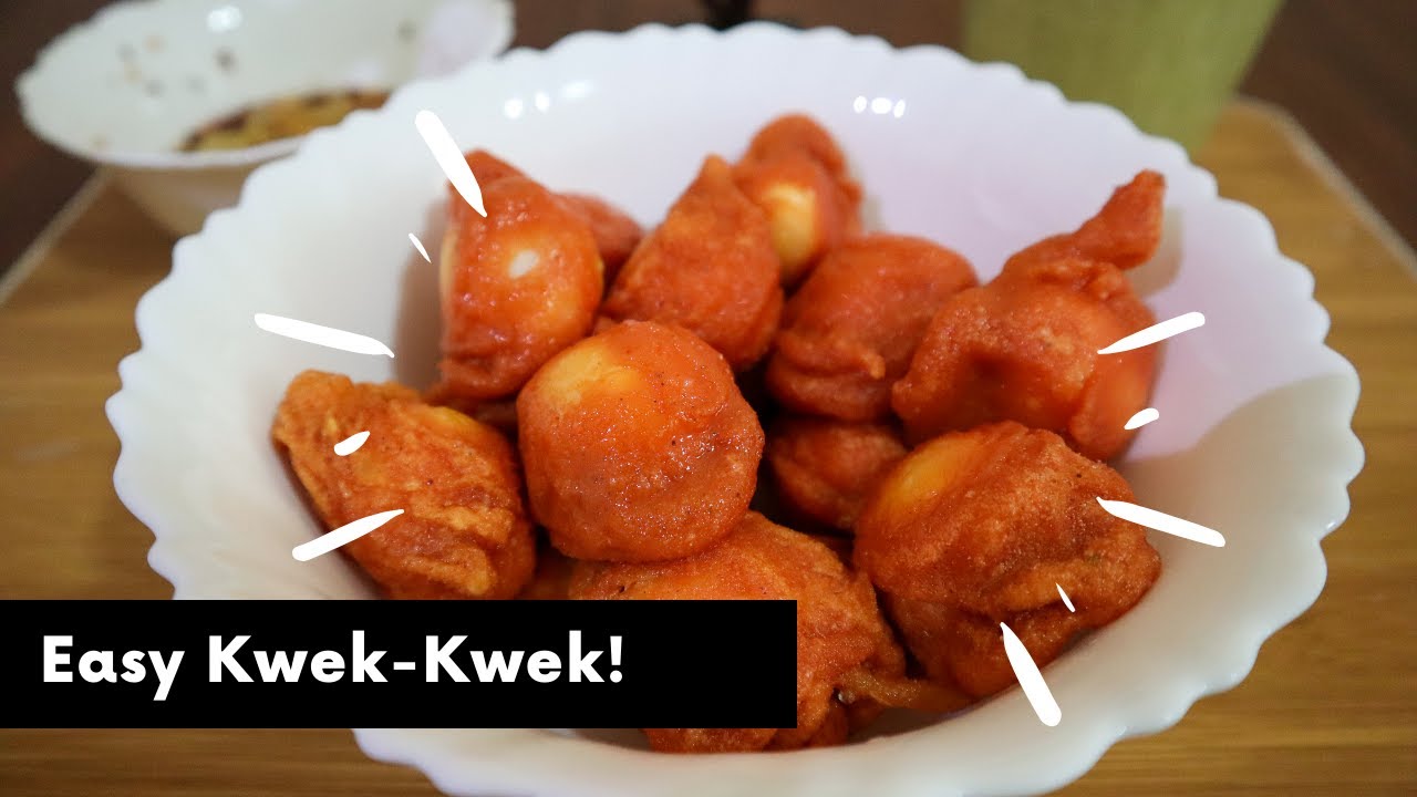 Easy Homemade Kwek-Kwek - YouTube