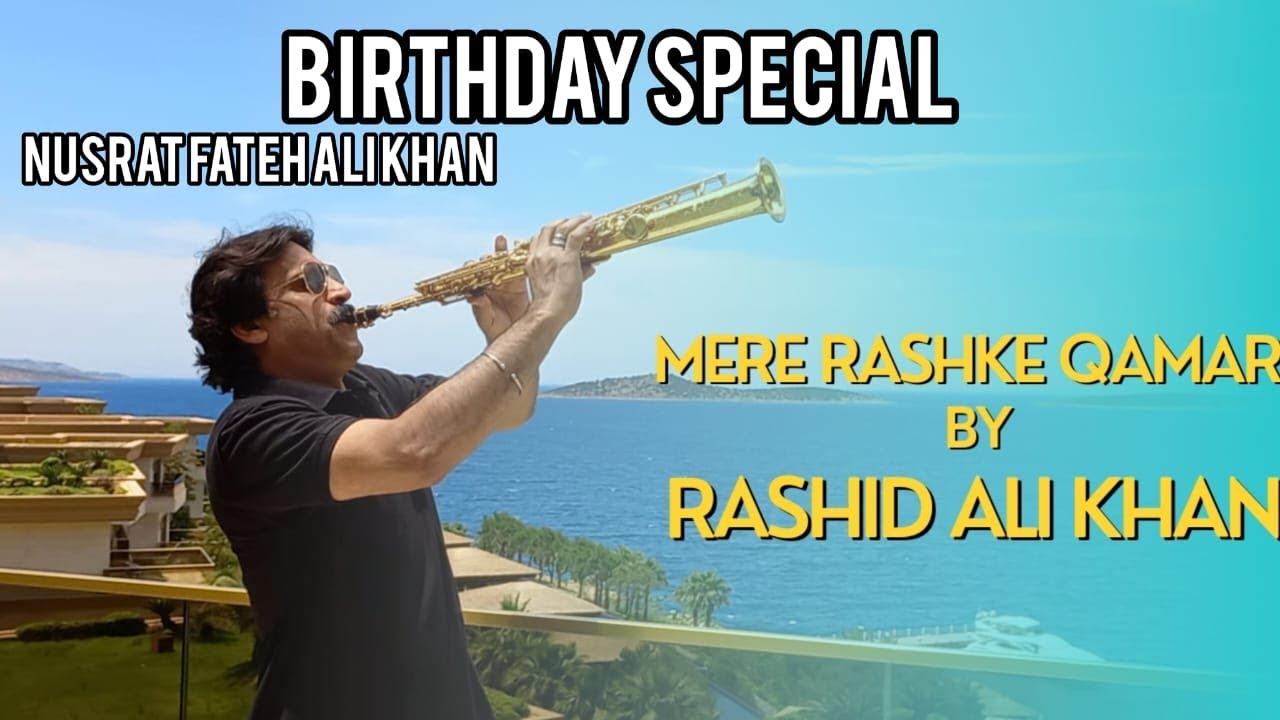 New Version MERAY RASHQKE QAMAR instrumental Cover |Rashid Ali Khan ...