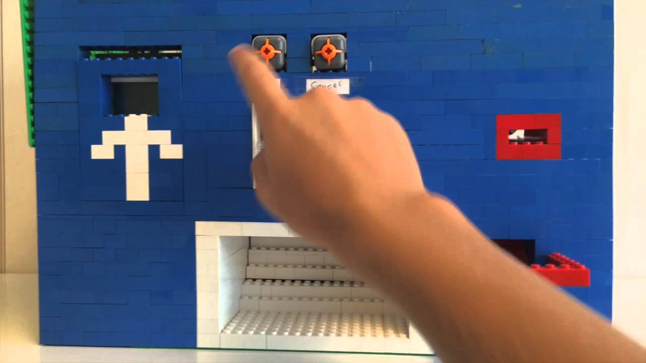 lego coke machine with real sized cans - YouTube