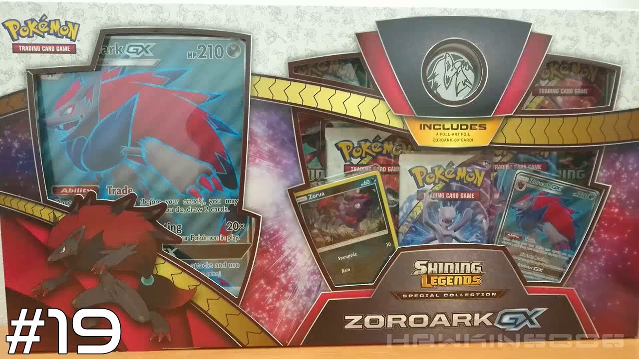 Pokemon TCG #19 Opening Zoroark GX Box - YouTube