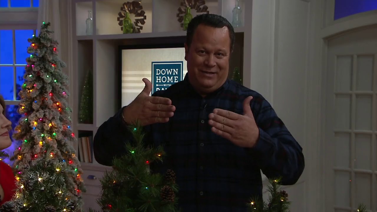 Bethlehem Lights Choice of Tabletop Pine Tree on QVC - YouTube