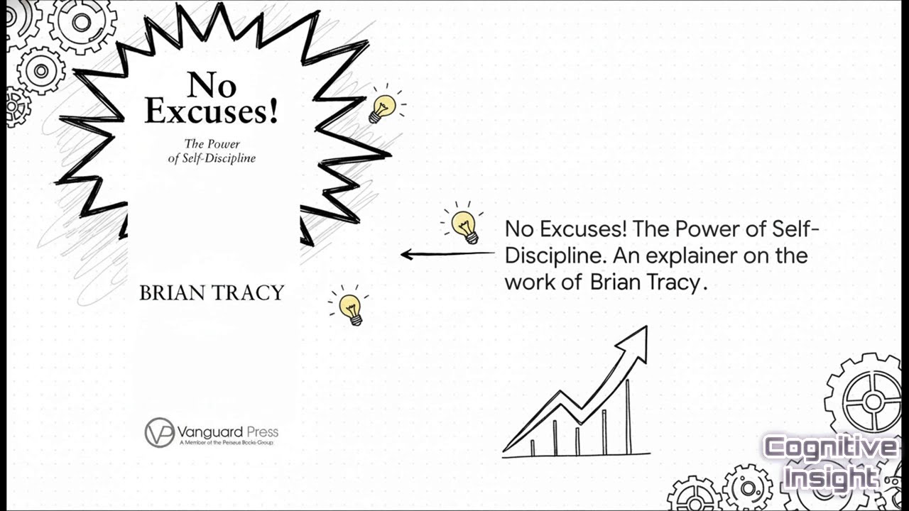 "No Excuses" by Brian Tracy | Summary | Cognitive Insight - YouTube