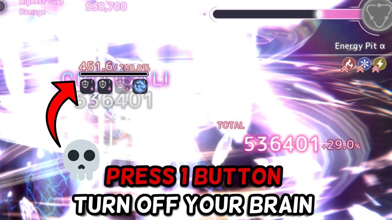 General Boss Gameplay Tutorial (Mash 1 Button) | Heaven Burns Red - YouTube