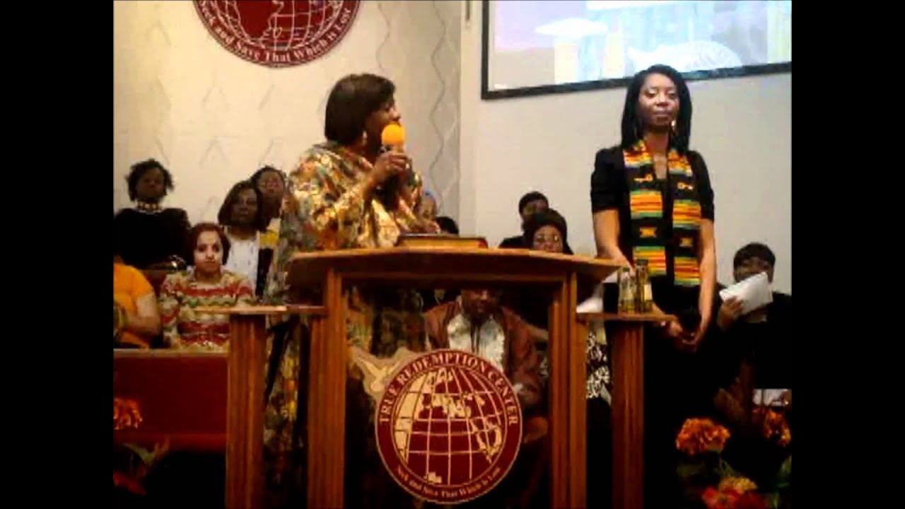 True Redemption Center's First Lady's Warm Introduction (It's More Than ...