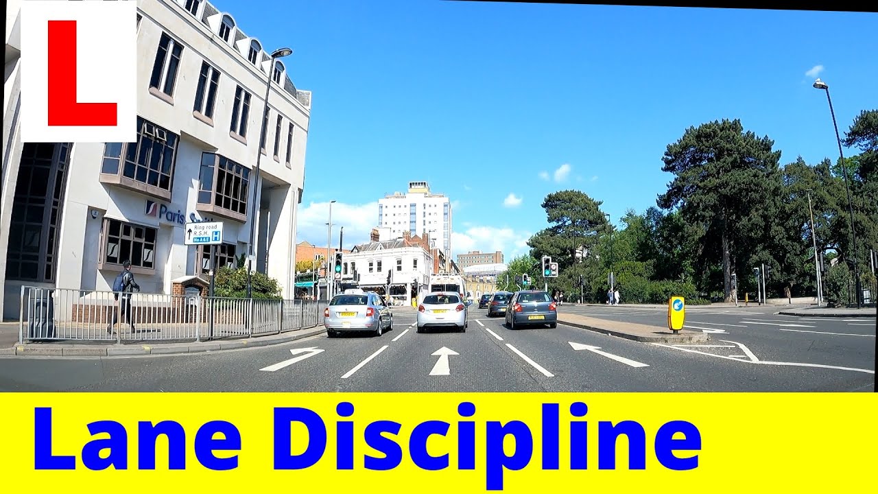 Lane Discipline Driving Lesson | Driving Test Tips - YouTube