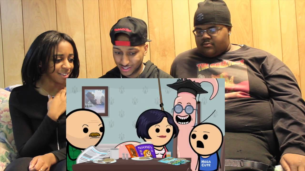 Couple Reacts : Crazy Cyanide and Happiness Short "Winston The Worm ...