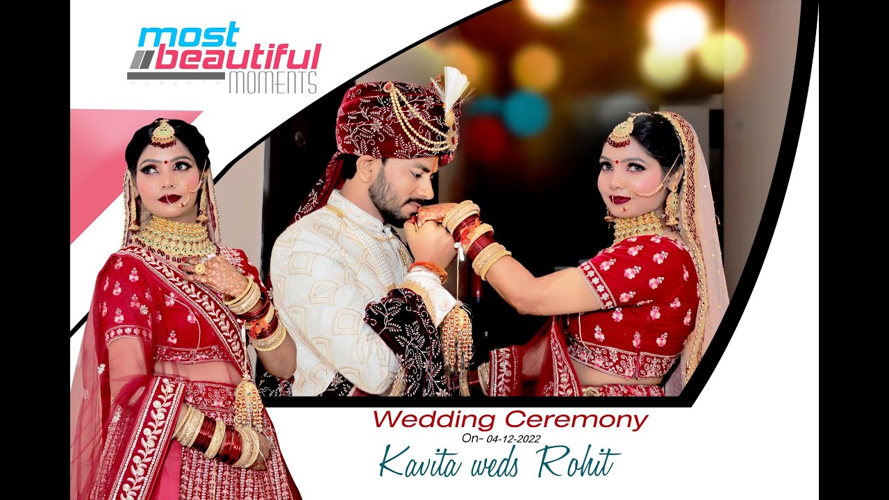 ROHIT WEDS KAVITA WEDDING II LOVE COUPLE II #rohit &kavitas #lovestory ...