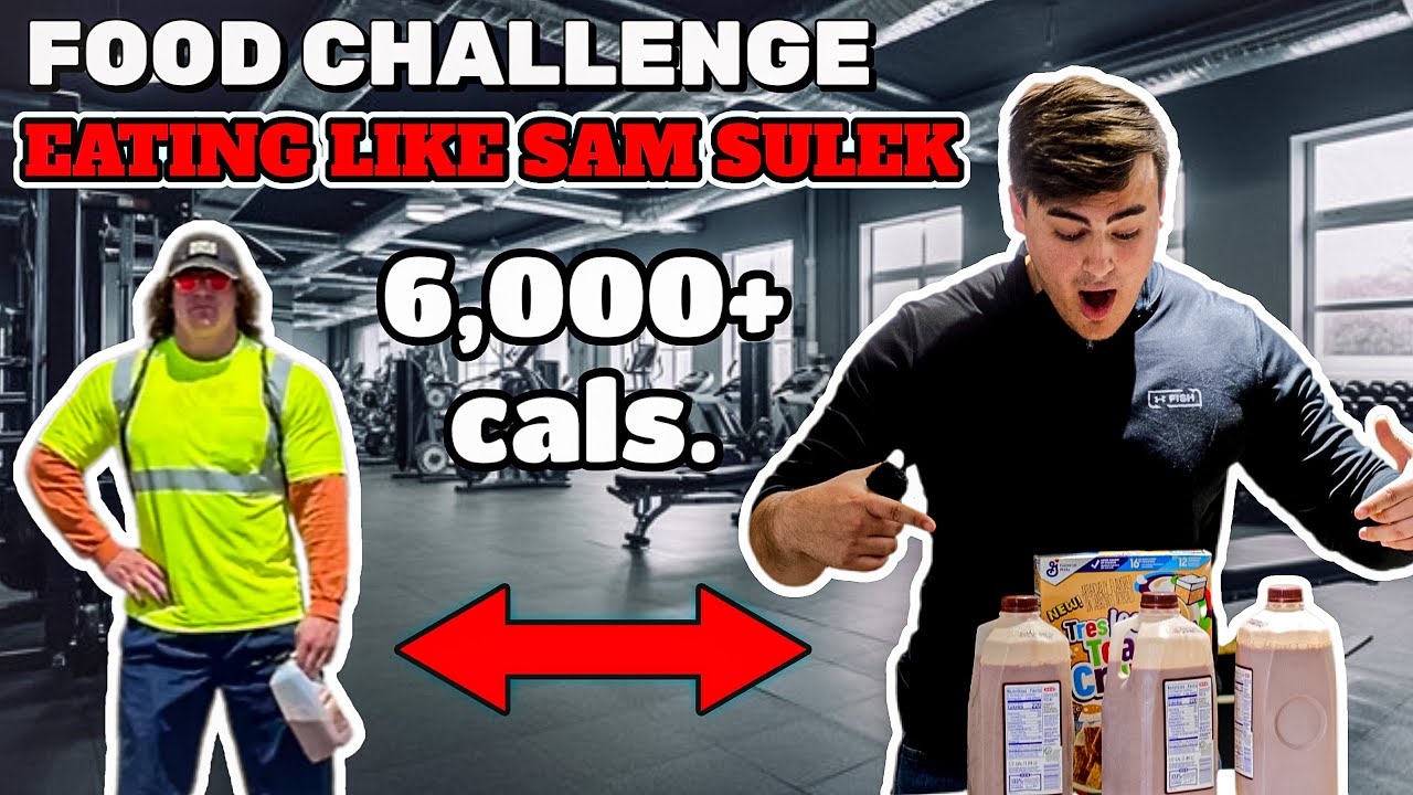 Trying Sam Sulek's 6,000 Calorie Bulk Diet...(GONE WRONG) - YouTube