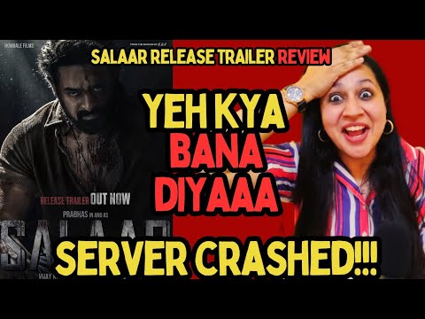 SALAAR Release Trailer REVIEW 🔥🔥🔥 || Salaar Release Trailer Official ...
