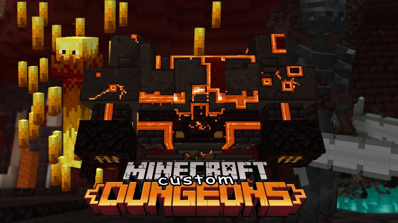 I Raided an INSANE Custom Minecraft Dungeon - YouTube