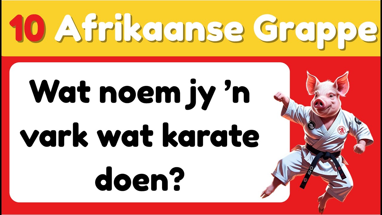 10 Grappies Wat Jou Kinders Sal Laat Skaterlag! | Pret & Humor vir die ...