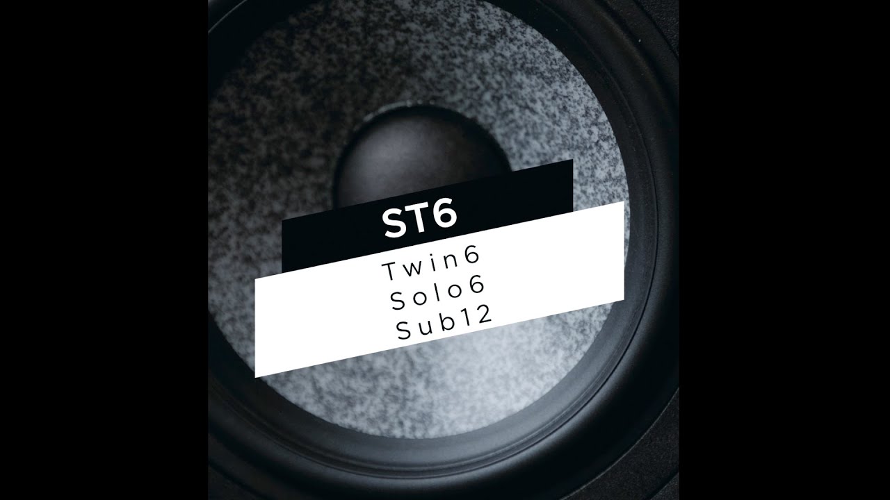 FOCAL ST6 LINE: New Solo6, Twin6 Active Studio Monitors and Sub12 ...