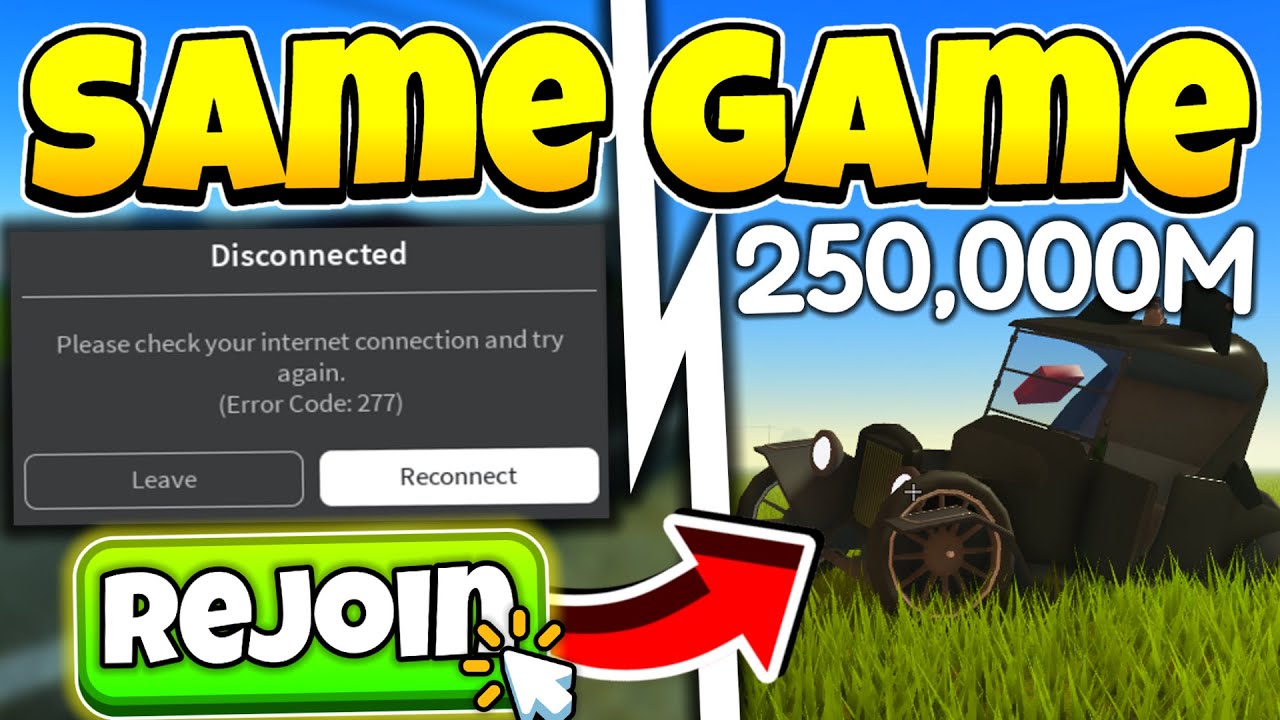 How To Rejoin The Same Game In Dusty Trip - YouTube