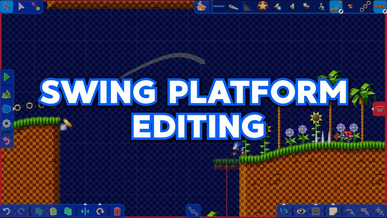 [TWITTER ARCHIVE 8] Swing Platform Editing - Sonic Studio (fan game ...