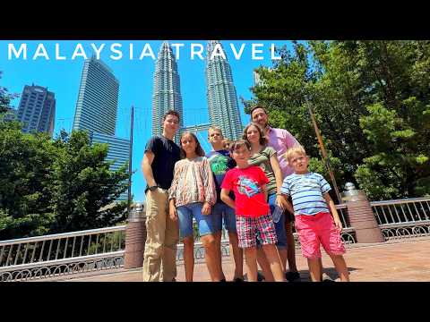 FAMILY TRAVEL TO MALAYSIA WITH THEIR 7 KIDS!!