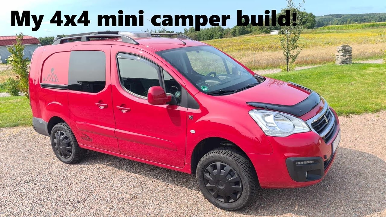 My 4x4 mini camper van build, fully equipped and ready for adventures ...