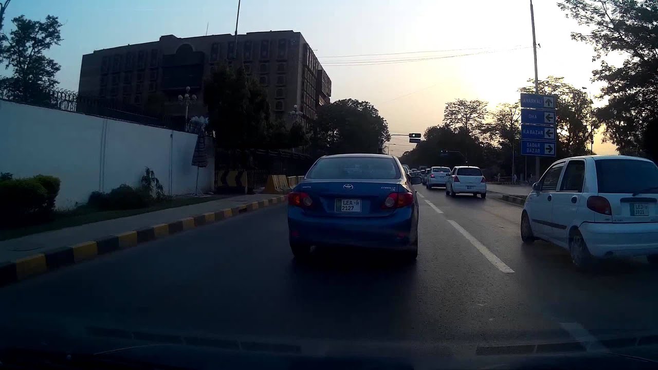 Driving In Pakistan 2 - Lahore (23rd June 2014) - YouTube