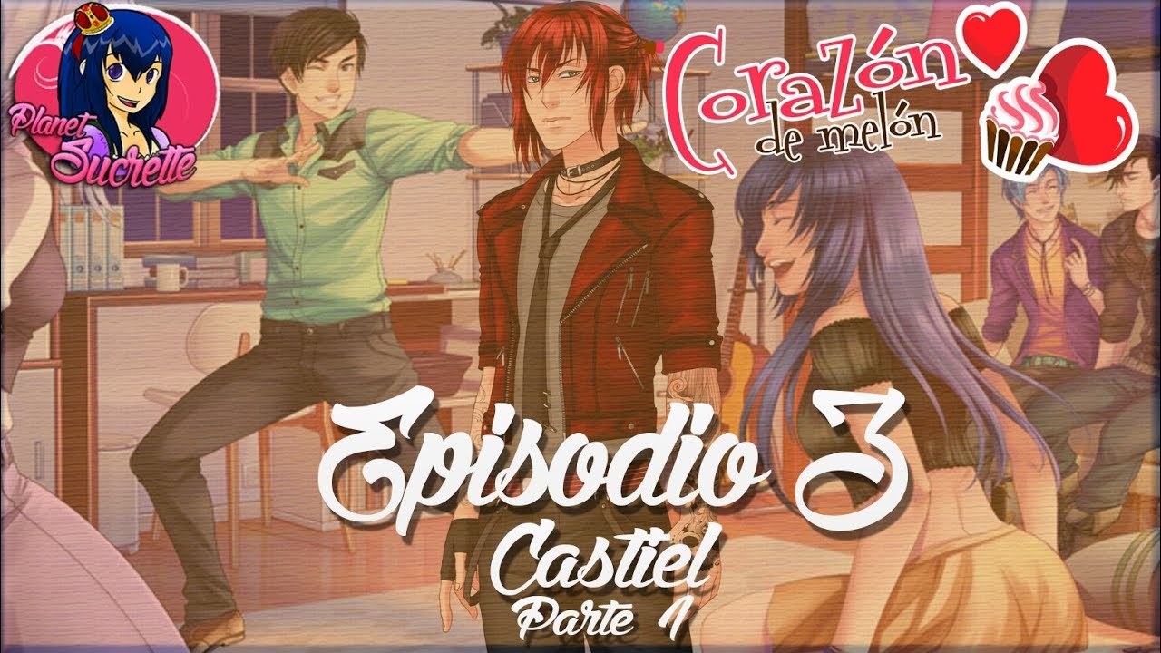 Ruta Castiel 🎸 Corazón de melón universidad episodio 3 guía 1/4 - YouTube