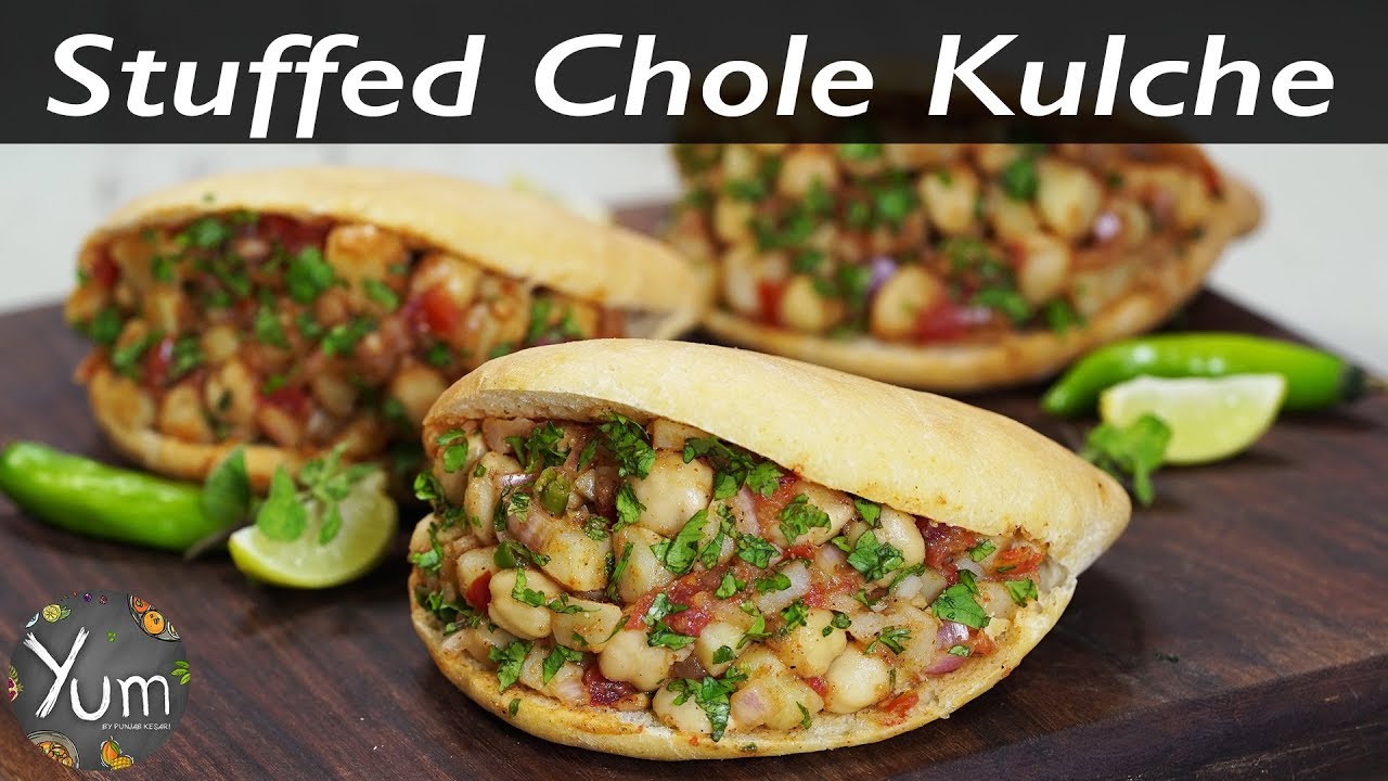 Stuffed Chole Kulche | Stuffed Chole Kulche Recipe | How to Make ...