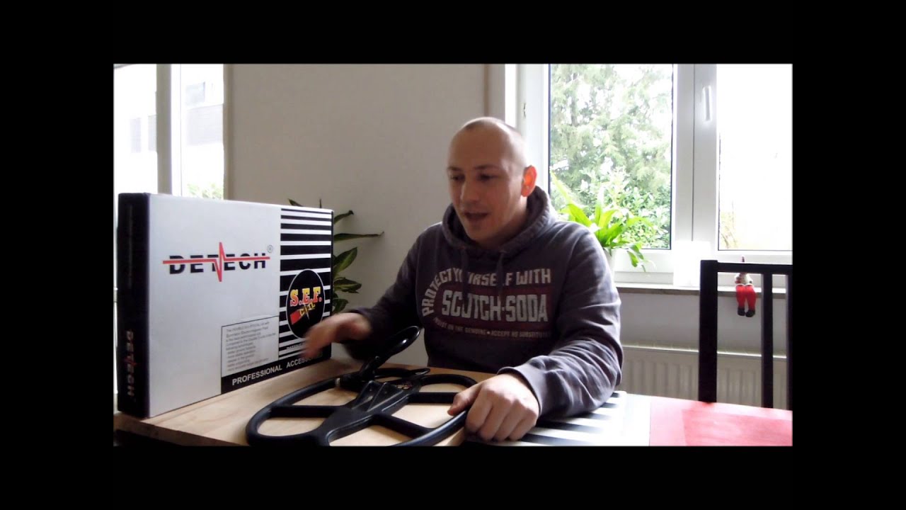 Detech SEF 15" x 12" Coil for Garrett Ace 250 - Review (Part 2) - YouTube