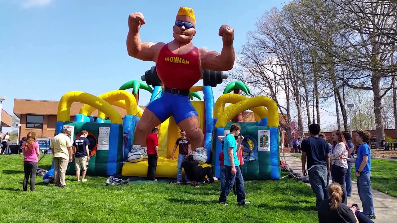 Iron man obstacle course - YouTube