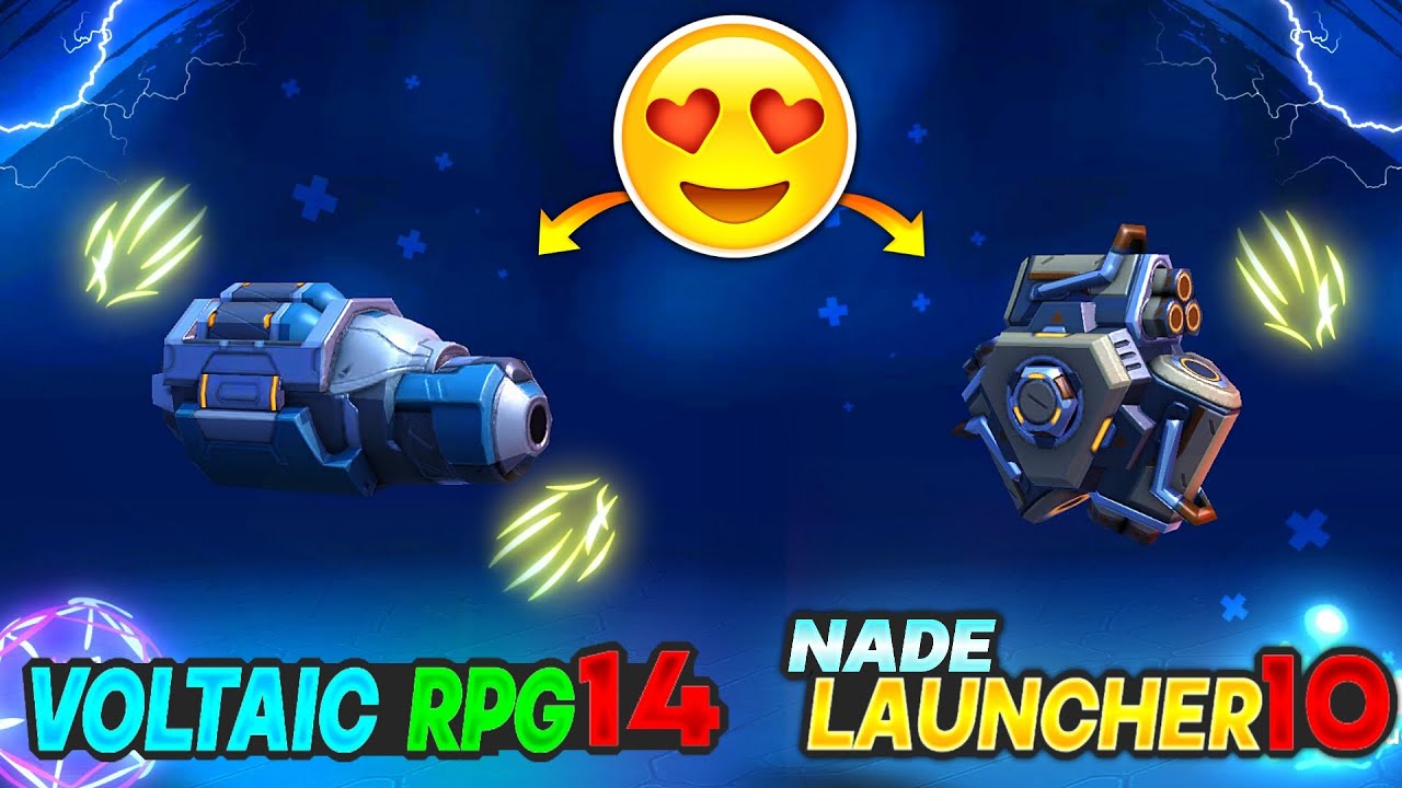 VOLTAIC RPG 14 & NADE LAUNCHER 10 UNLOCKED! 😍🔓 || MECH ARENA || HRG ...