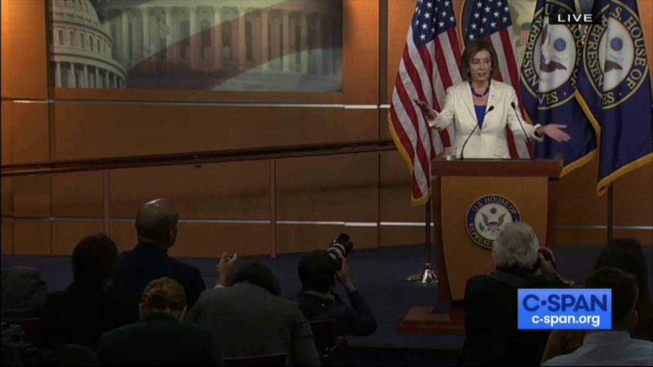 Pelosi Is Confronted By Reporter For Lack Of Bipartisan Support For ...