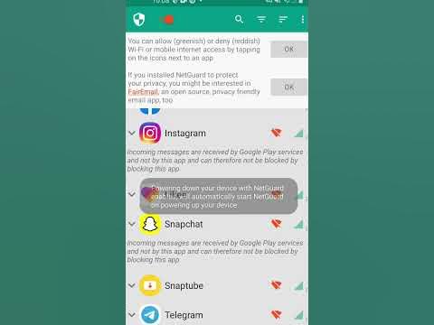 How to stop Apps from having Internet access on android // netGuard tutorials #short # ...