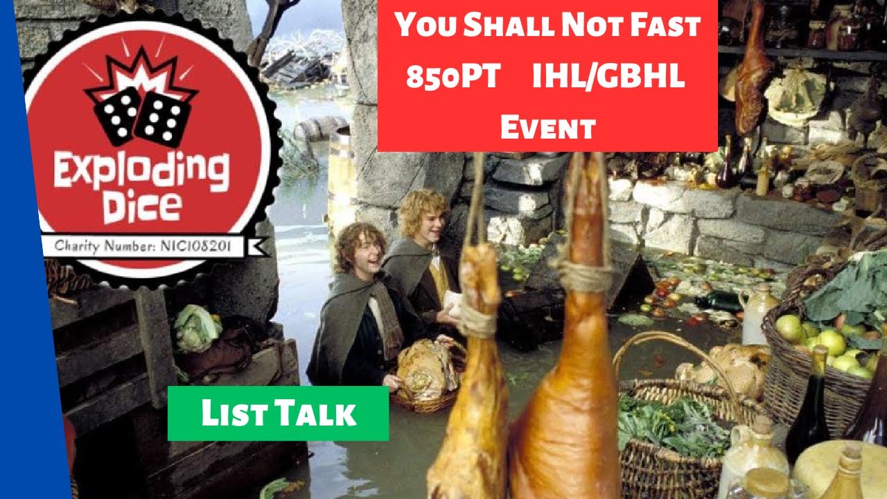 You Shall Not Fast List Talk! 850pt GBHL/IHL Event - YouTube