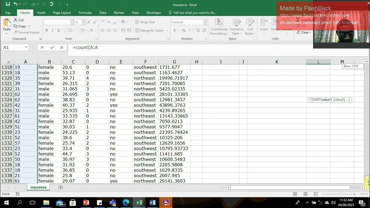 Count, CountA, Countif & Countifs Functions in Excel - YouTube