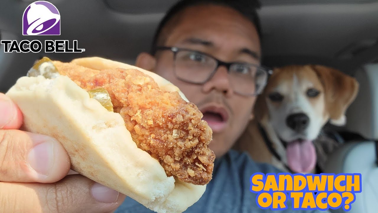 Taco Bell Crispy Chicken Sandwich Taco Worst Item Ever? - YouTube