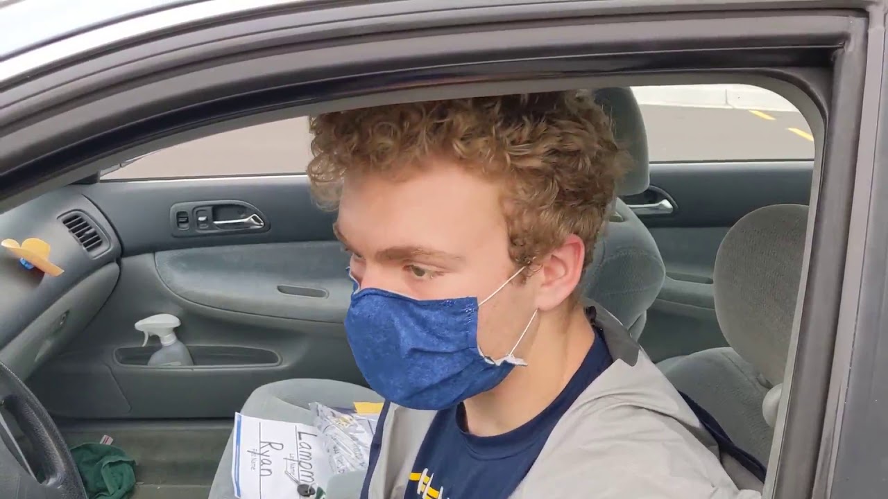 Ryan Lampman, Saline Class of 2020, Caps & Gowns - YouTube