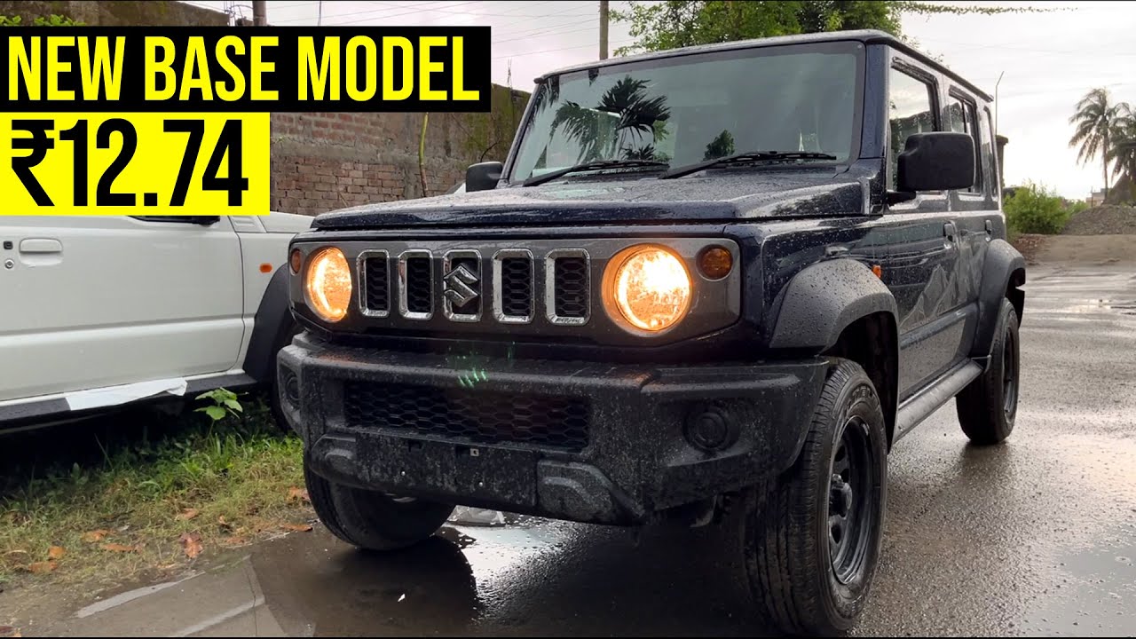 2023 Maruti Suzuki Jimny Base Model On Road Price, Features, Interior ...