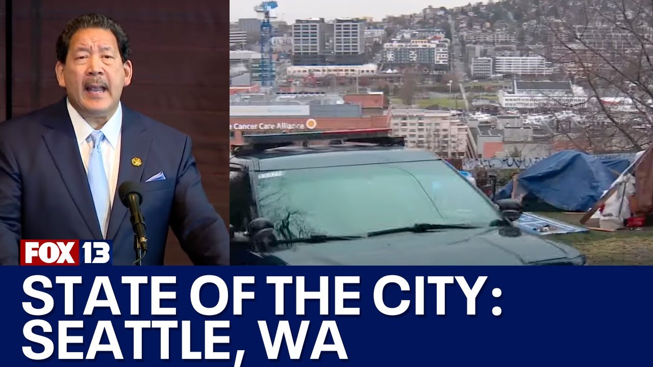 Seattle Mayor Harrell delivers State of the City address | FOX 13 ...