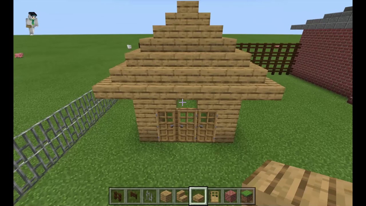 Minecraft House Back Yard ( Part 5 ) - YouTube