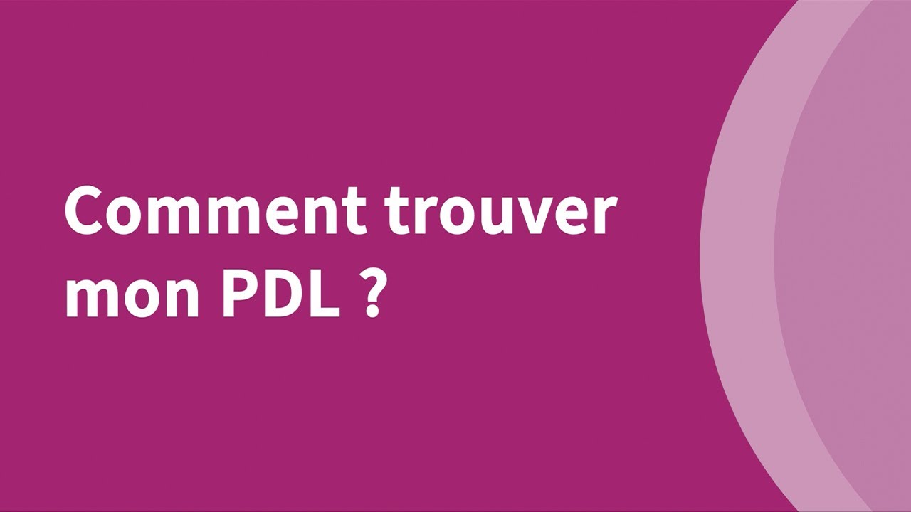 Comment trouver son PDL (point de livraison) - YouTube