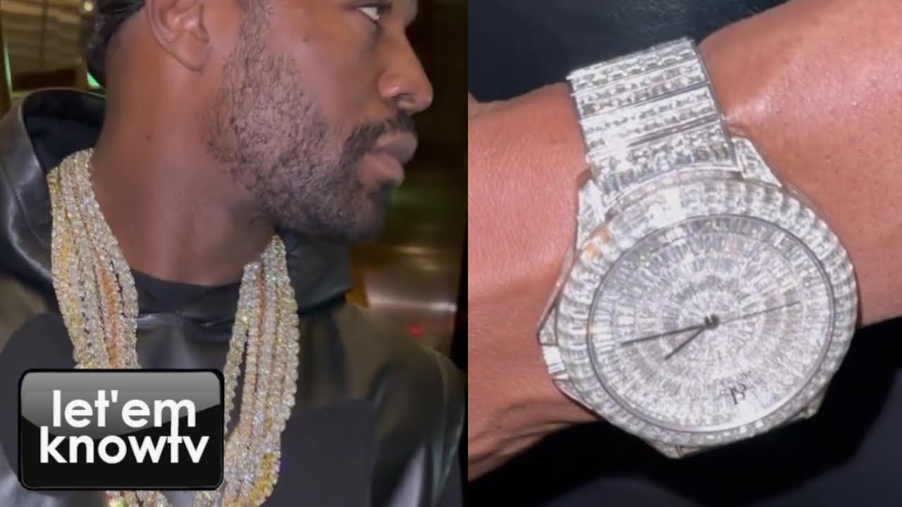 Floyd Mayweather In Dubai All Iced Out Flexing Crazy Jewelry And This ...