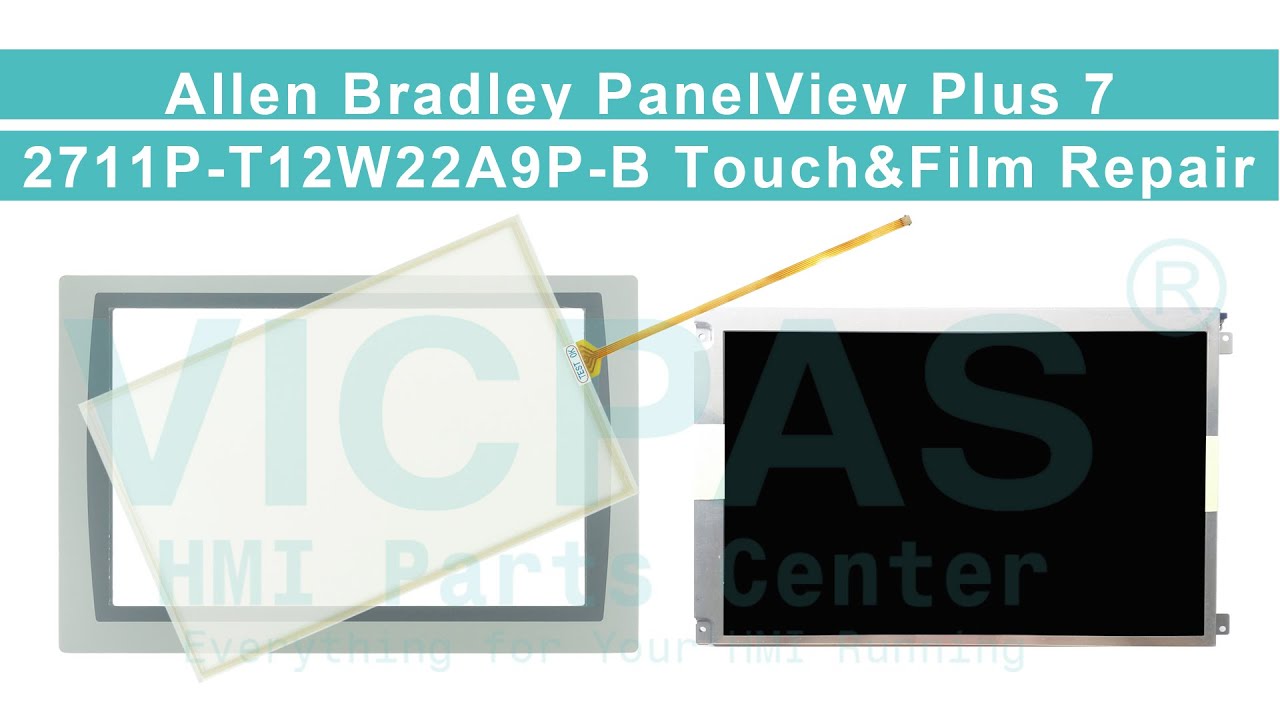 How to Repair 2711P-T12W22A9P-B Panelview Plus 7 Protective film ...