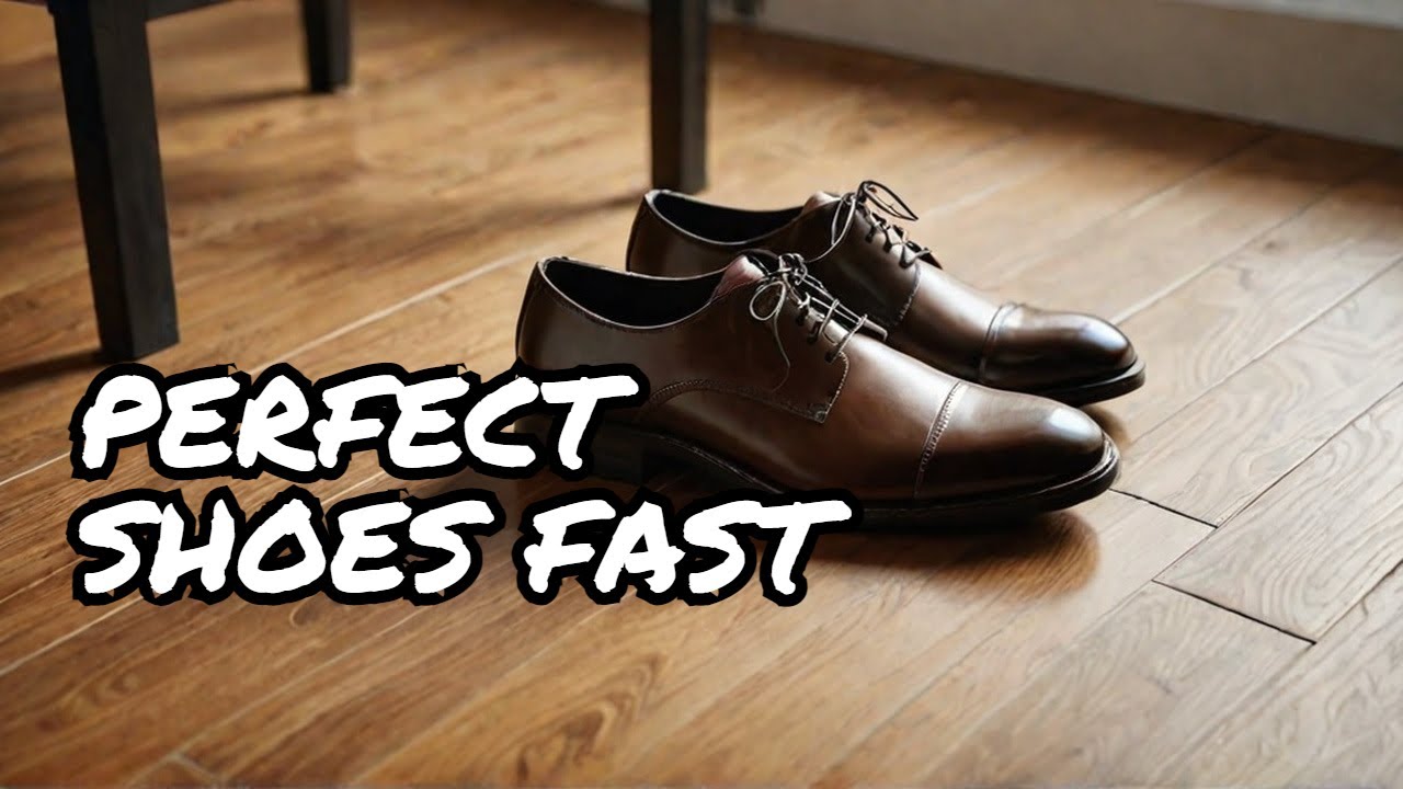 Ditch the Mess DIY Shoe Shine is the EASY Way to Perfect Shoes - YouTube