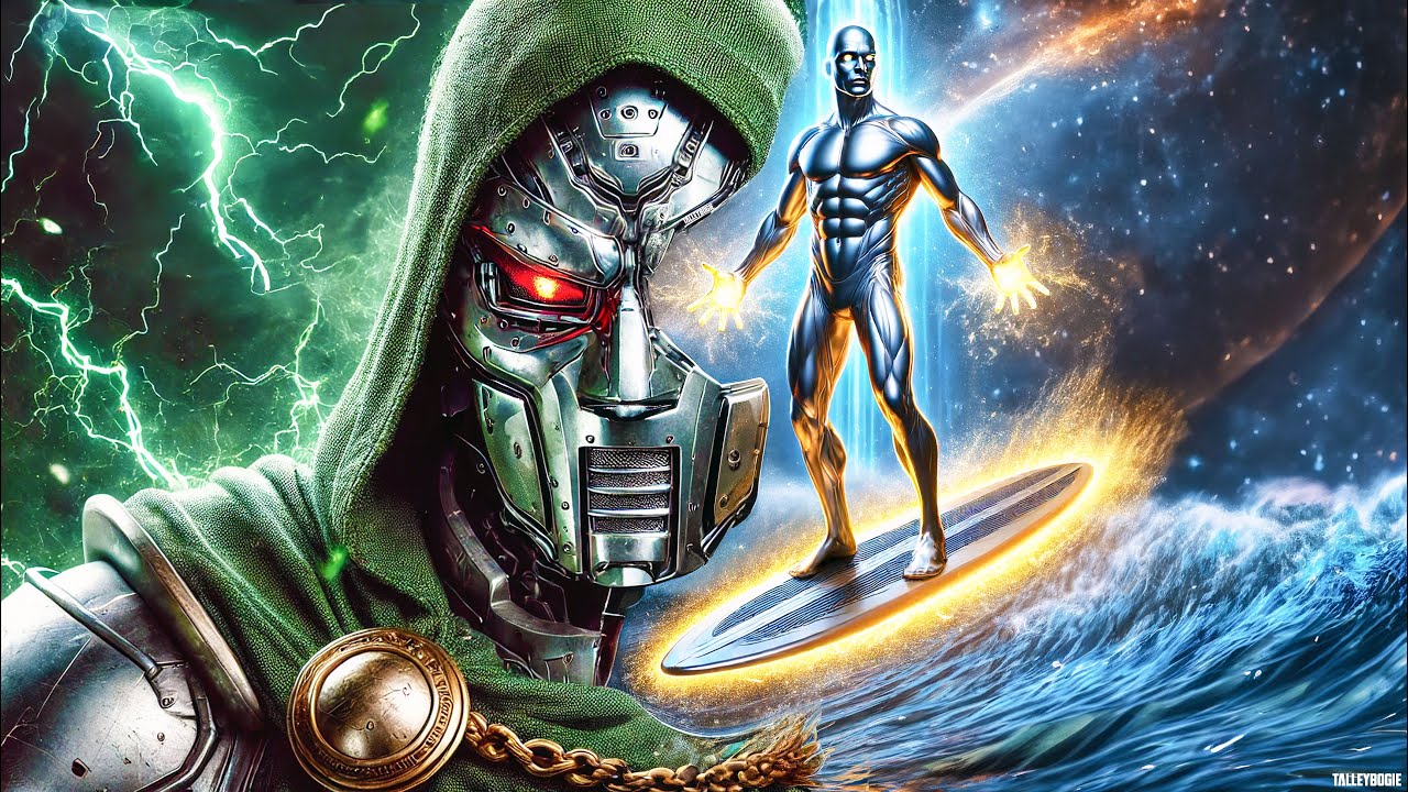 Doctor Doom vs The Silver Surfer Full Fight 60 FPS - YouTube