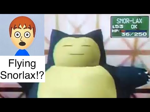Pokémon Stadium - Snorlax Flying? (Highlight - Rentals Only) - YouTube